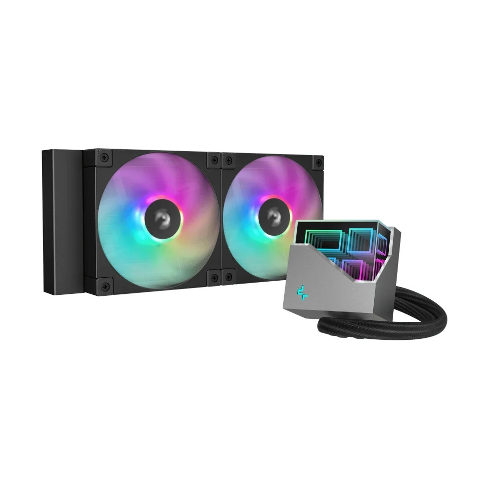 LIQUID COOLING DEEPCOOL LT240 ARGB BLACK